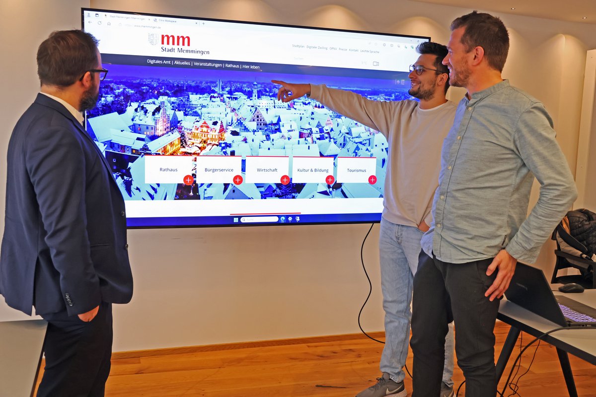Stadt Memmingen: Stadt Memmingen präsentiert neue Website