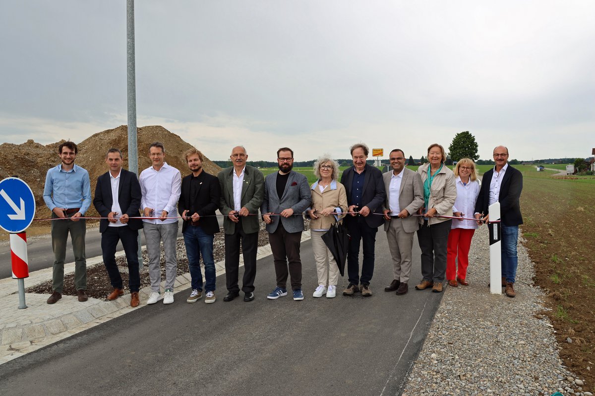 Stadt Memmingen: Neue Hurrentrasse feierlich eröffnet