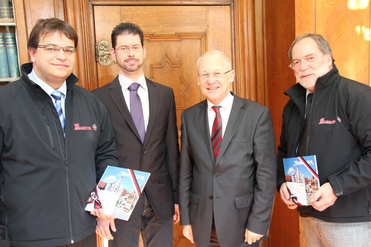 Stadt Memmingen: Neue Johanniter-Führung stellt sich vor
